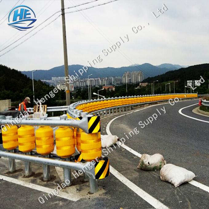 Anti Shock Height 510mm Energy Absorb Highway Crash Barrier