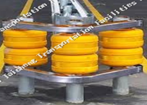 0.66M/1M Column Spacing Roller Crash Barrier with Interlocking ...