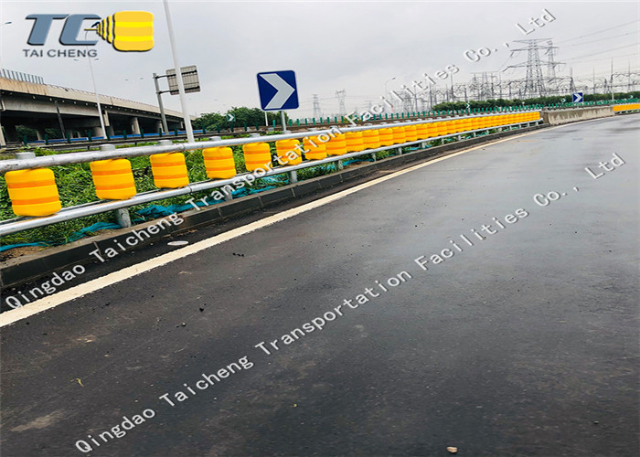 Strong Strength Rolling Guardrail Barrier Anti Corrosion Long Service Life