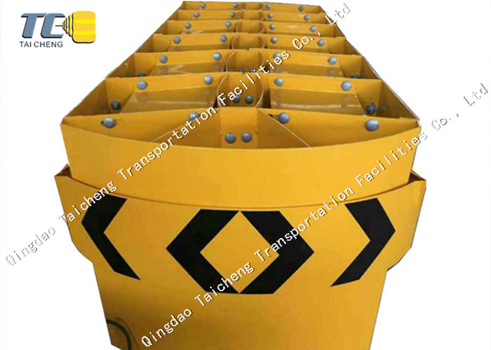 Q235 Q345 Temporary Crash Cushion Prevent Vehicle Impact long service life
