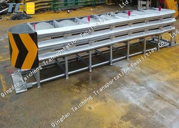 Crash Cushion Bridge Expansion Joints Concrete Steel Barriers ...
